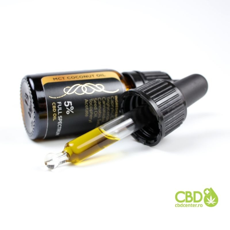 Ulei CBD 5% cu canepa - Santa CBD