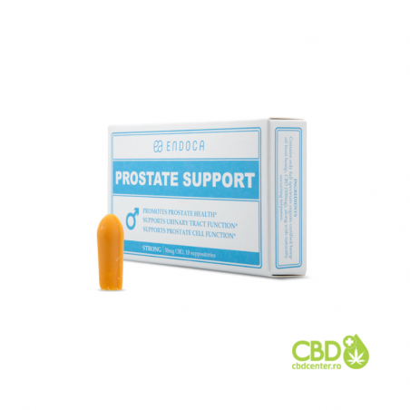 SUPOZITOARE SUPORT DE PROSTATA 500MG CBD - ENDOCA | Suport Natural Prostata