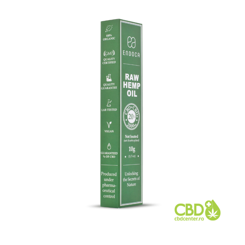 Extract Pasta RAW 20% Canepa Crud CBD+CBDa - ENDOCA